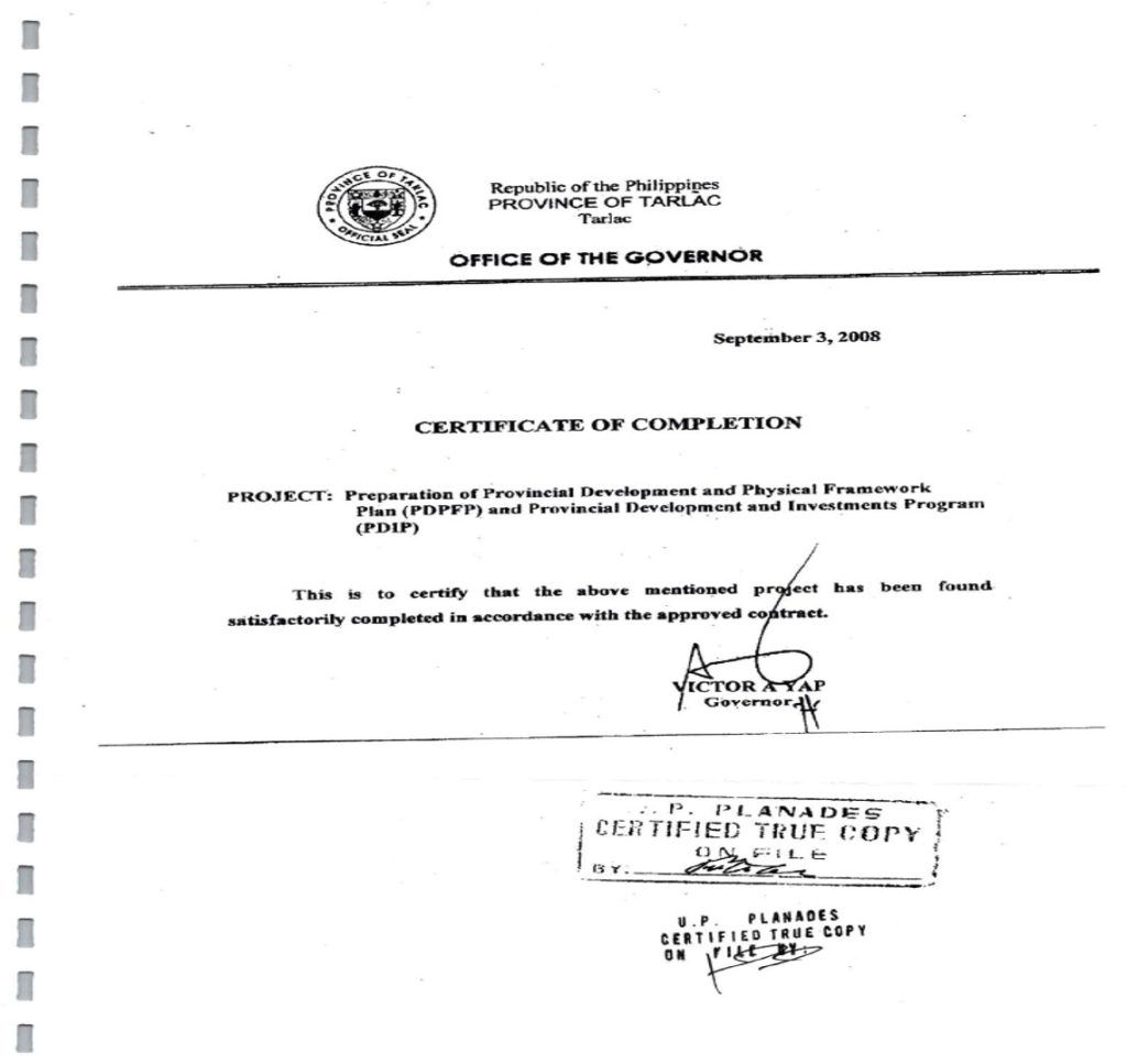 Projects - Planning and Development Research Foundation, Inc. (PLANADES)