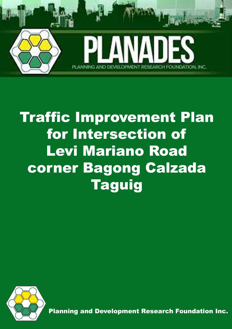 Projects - Planning and Development Research Foundation, Inc. (PLANADES)