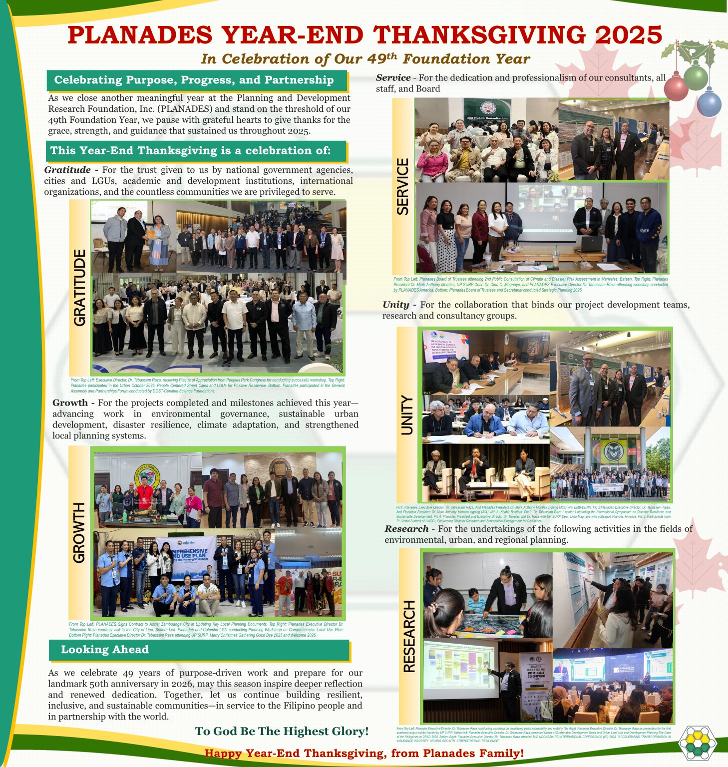 Planning and Development Research Foundation, Inc.